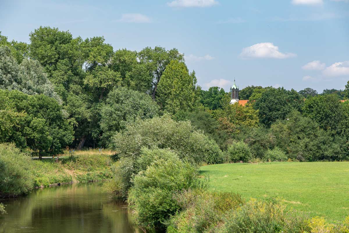 Kloster Marienwerder, Hinübersche Garten. Ort der Erholung.